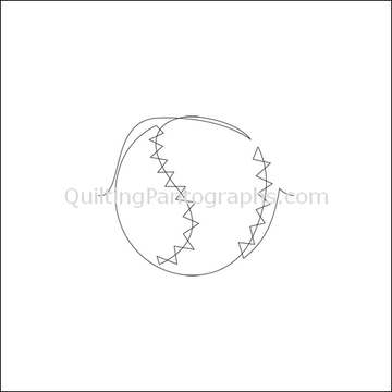 Baseball Strike - Quilting Pantograph Pattern — Quilting Pantographs