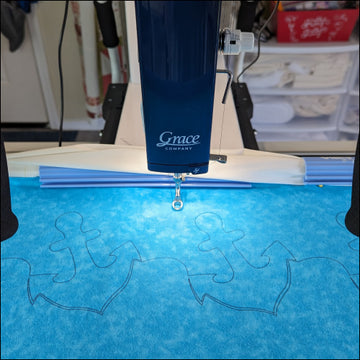 Boat Anchor - Quilting Pantograph Pattern — QuiltingPantographs.com