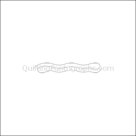 Ocean Water Waves - Quilting Pantograph Pattern — QuiltingPantographs.com
