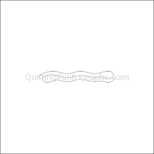 Ocean Water Waves - Quilting Pantograph Pattern — QuiltingPantographs.com
