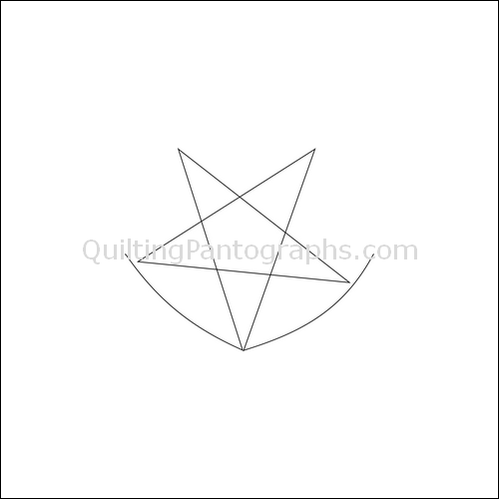 Rock Stars - Quilting Pantograph Pattern — QuiltingPantographs.com