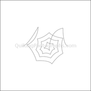 Tangled Spiderwebs - Quilting Pantograph Pattern — QuiltingPantographs.com