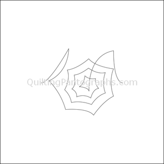 Tangled Spiderwebs - Quilting Pantograph Pattern — QuiltingPantographs.com