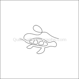 Sea Turtle - Quilting Pantograph Pattern — QuiltingPantographs.com