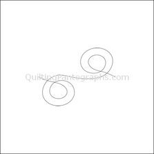 Circle Swirls - Quilting Pantograph Pattern — QuiltingPantographs.com