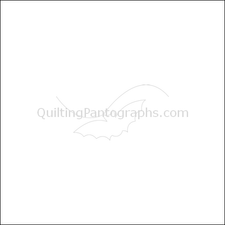 Halloween Bat - Quilting Pantograph Pattern — QuiltingPantographs.com