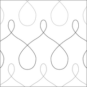 Poly Loops - Quilting Pantograph Pattern — QuiltingPantographs.com