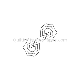 Spider Webs - Quilting Pantograph Pattern — QuiltingPantographs.com
