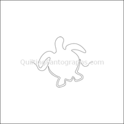 Swimming Turtles - Quilting Pantograph Pattern — Quilting Pantographs
