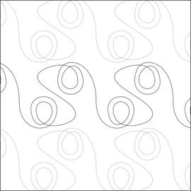 Twirly Swirly - Quilting Pantograph Pattern — QuiltingPantographs.com